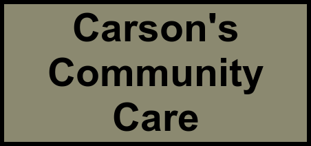 Carson's Community Care | Senior Living Community Assisted Living in ...
