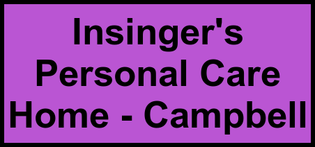 Insinger's Personal Care Home - Campbell | Senior Living Community ...